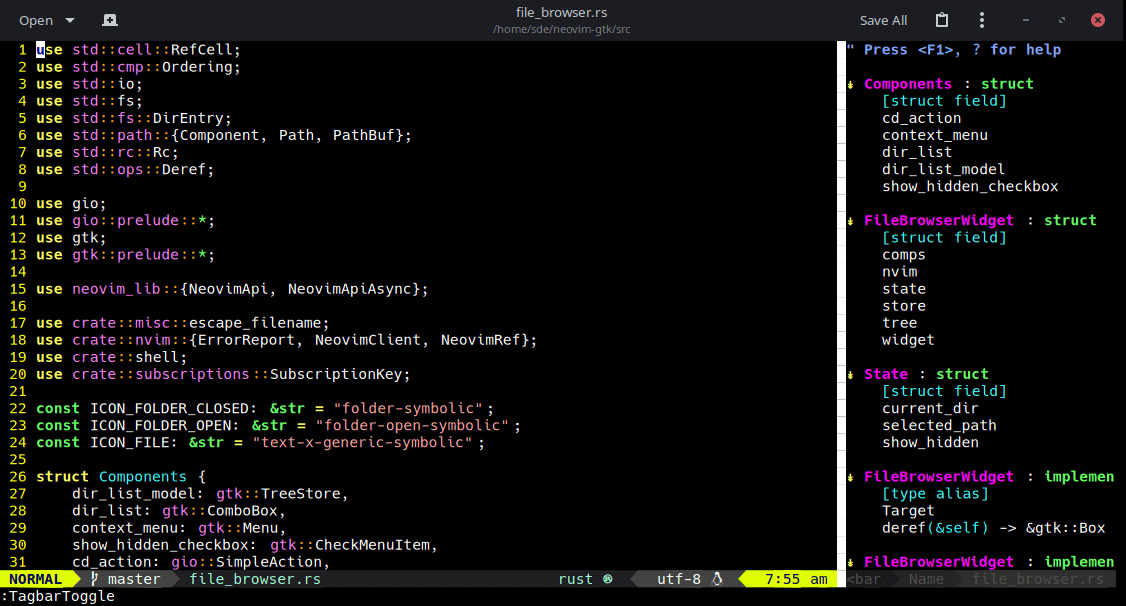 Neovim Gtk Gtk User Interface For Neovim Linuxlinks