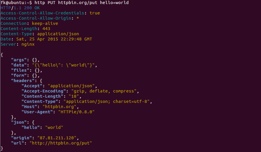 HTTPie - command line HTTP client with an intuitive UI - LinuxLinks