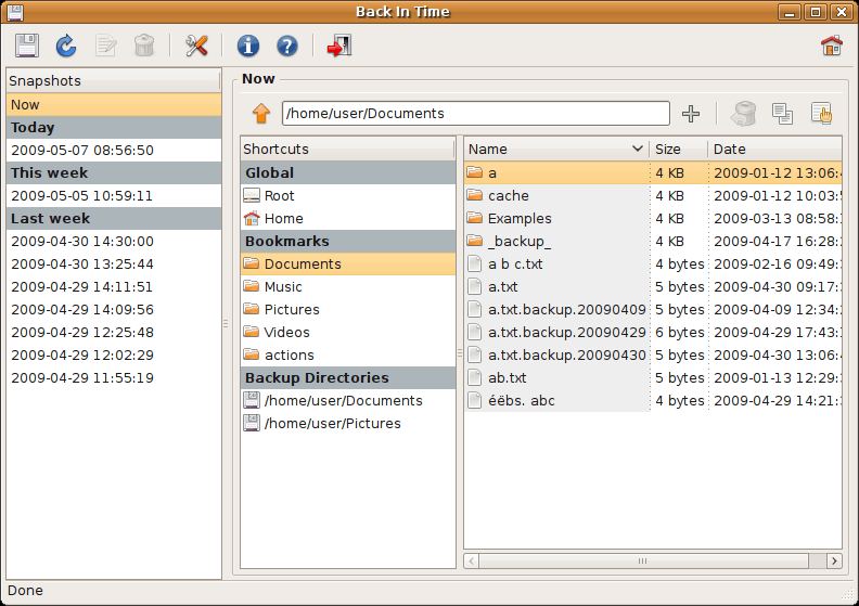 Back in Time - simple backup tool - LinuxLinks