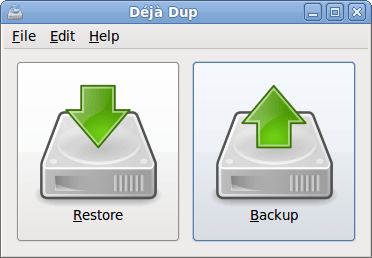 Déjà Dup - simple backup software - LinuxLinks