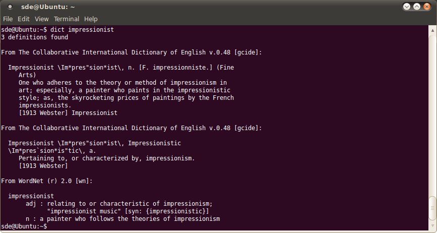 dict - client for the Dictionary Server Protocol - LinuxLinks dict - client for the Dictionary Server Protocol - LinuxLinks