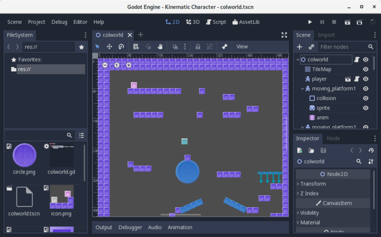 Godot - 2D and 3D cross-platform compatible game engine - LinuxLinks