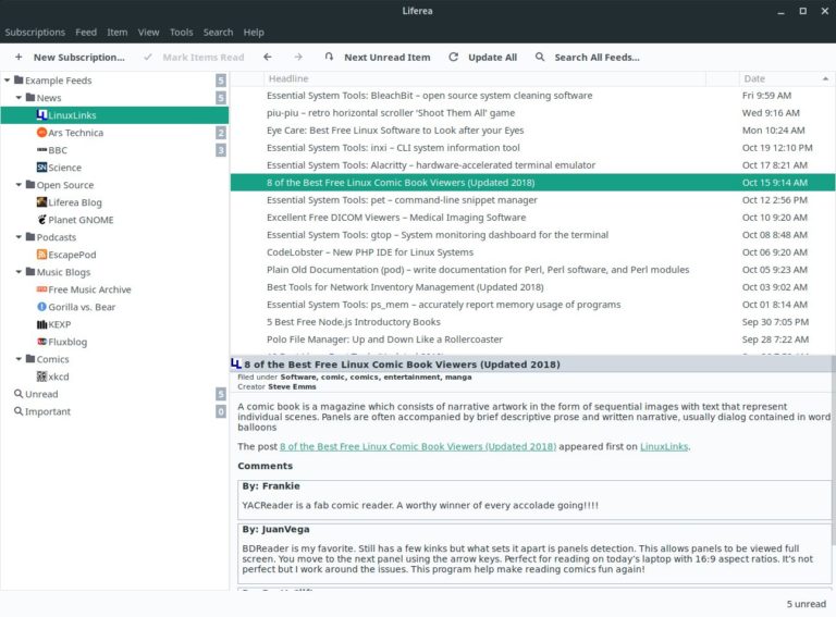 Best Free and Open Source Alternatives to Apple News - LinuxLinks
