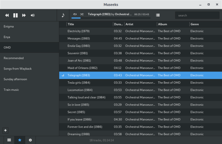 Museeks - web-technologies based music player - Page 3 of 4 - LinuxLinks