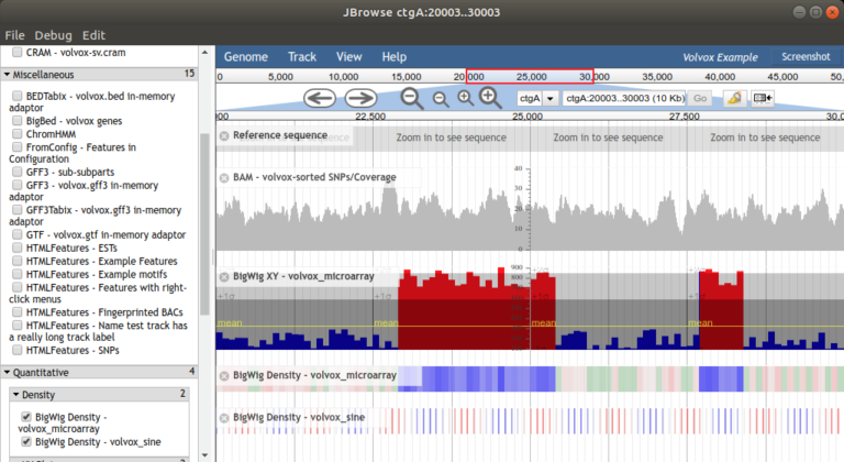 JBrowse - fast, scalable genome browser - LinuxLinks