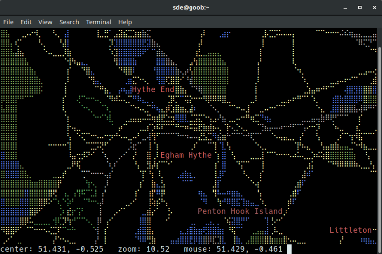 MapSCII - console based Braille and ASCII map renderer - Page 2 of 4 ...