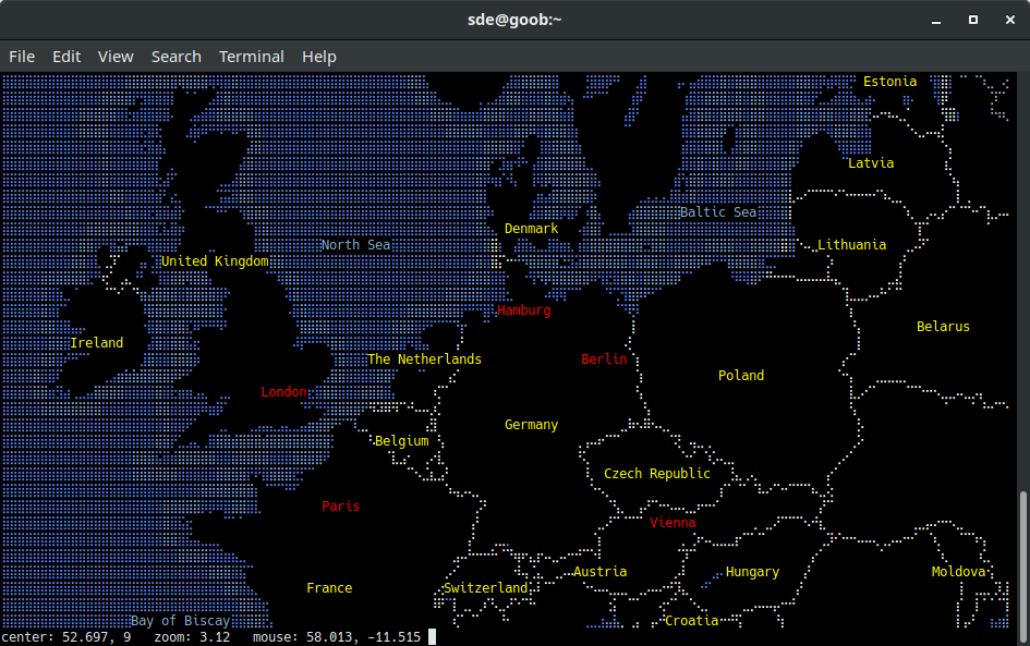 MapSCII - console based Braille and ASCII map renderer - Page 2 of 4 ...