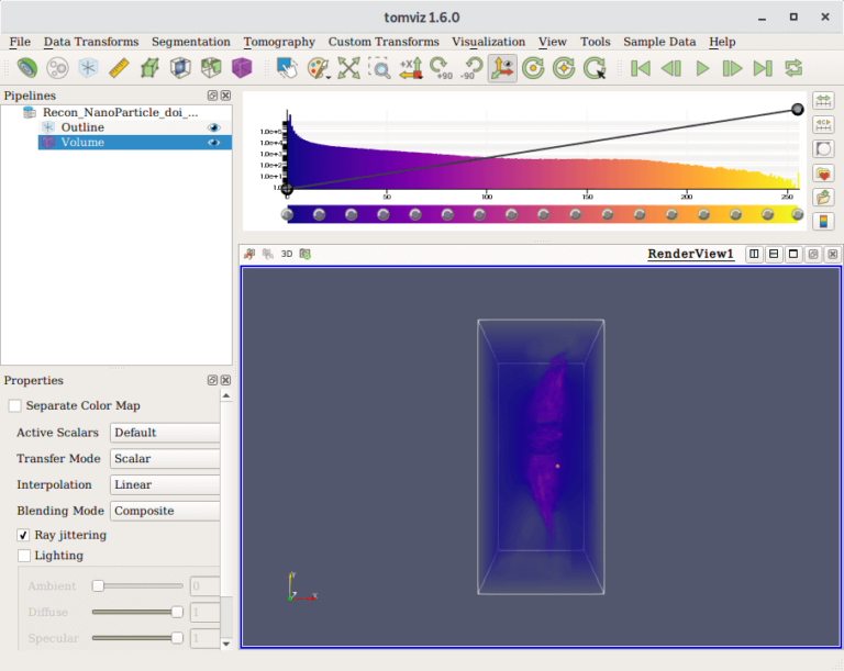 tomviz - processing, visualization, and analysis of 3D tomographic data - LinuxLinks