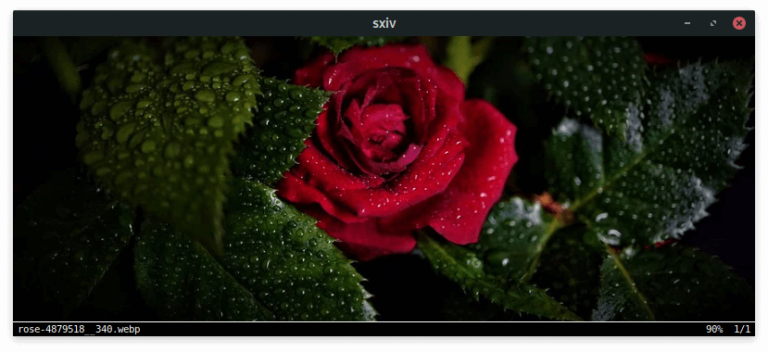 sxiv - Simple X Image Viewer - LinuxLinks