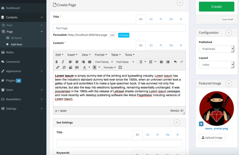 Camaleon CMS - advanced and dynamic content management system - LinuxLinks