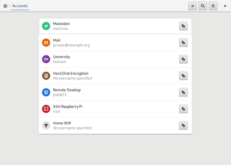 Secrets - password manager - LinuxLinks