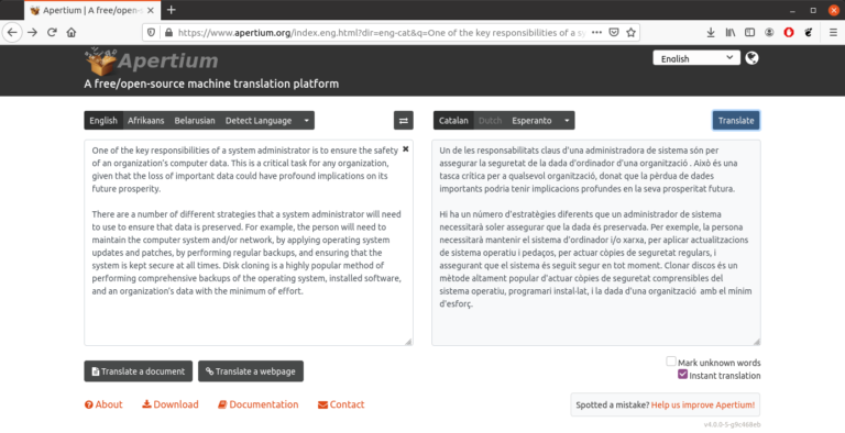 Best Free and Open Source Alternatives to Apple Translate - LinuxLinks