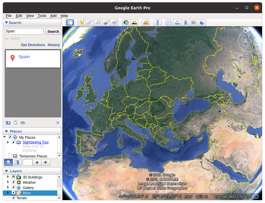 Best Free and Open Source Alternatives to Google Earth Pro - LinuxLinks