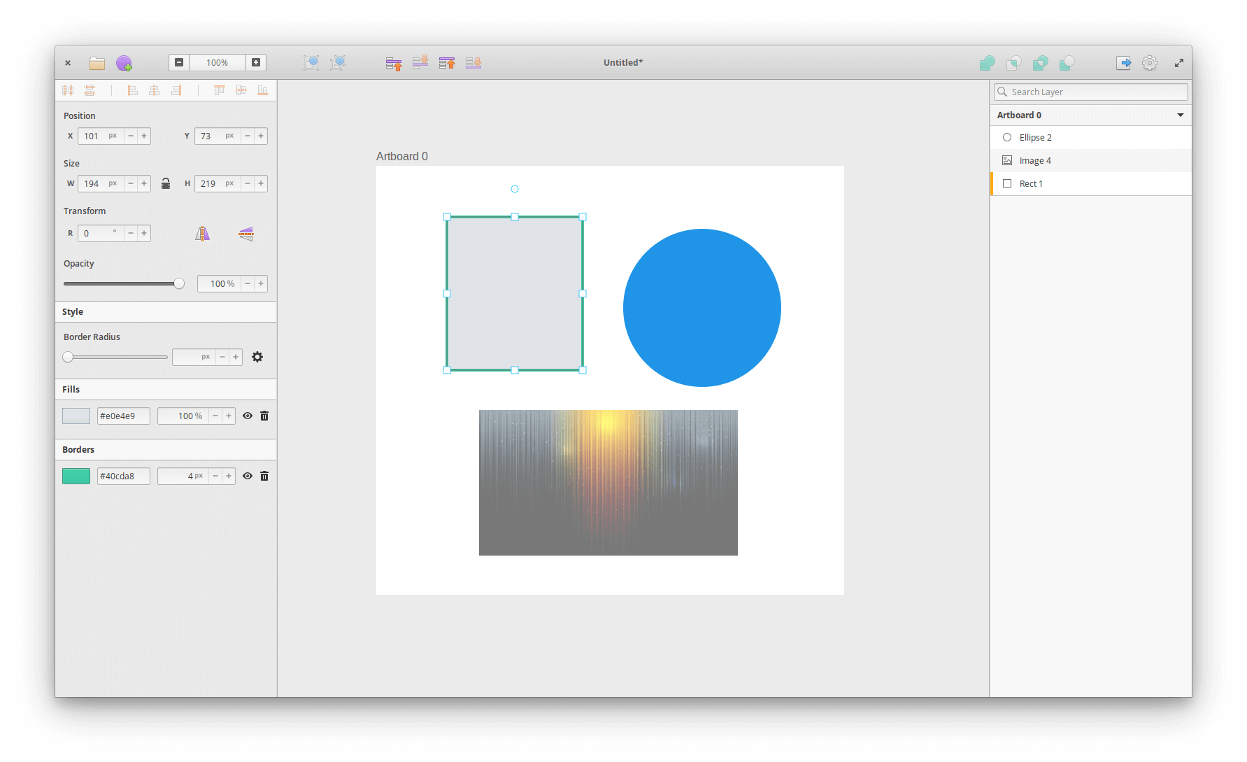 Akira - design application for prototyping - LinuxLinks