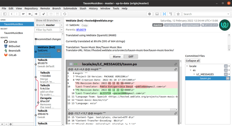 Gittyup - graphical Git client designed to help you understand and ...