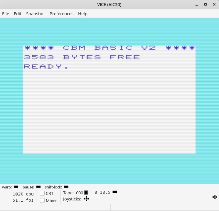 Emulate the VIC-20 home computer with Linux - LinuxLinks