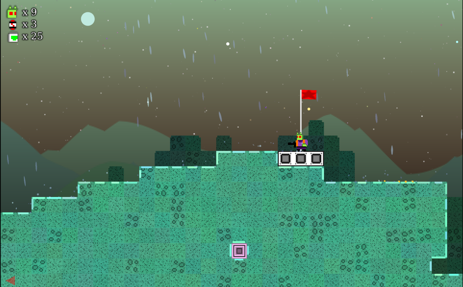 SpaceHuggers - roguelike platformer with destructible environments ...