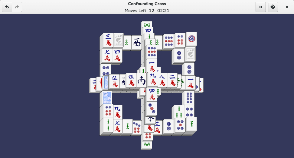 Mahjongg - solitaire (one player) version of the classic Eastern tile ...