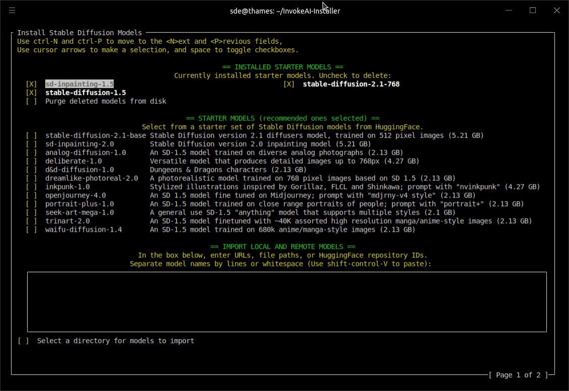 Machine Learning In Linux Invokeai A Stable Diffusion Toolkit