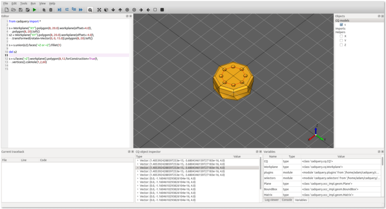 Cadquery Python Parametric Cad Scripting Framework Linuxlinks 