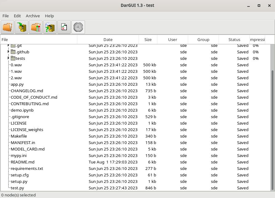 DarGUI - graphical frontend for DAR - LinuxLinks