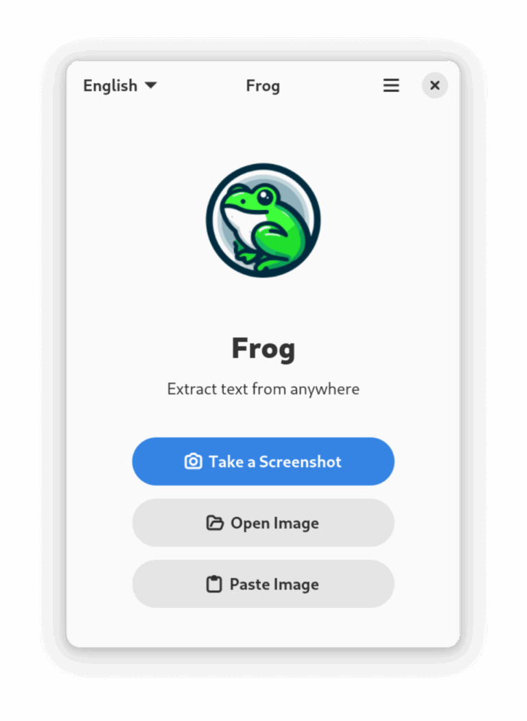 Frog - intuitive text extraction tool (OCR) for GNOME - LinuxLinks