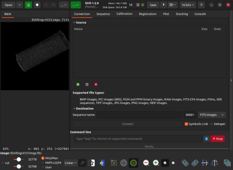 Siril - astronomical image (pre-)processing software - LinuxLinks