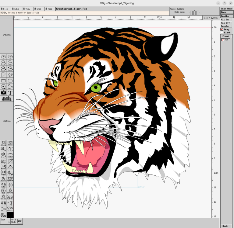 Xfig - draw and manipulate objects interactively - LinuxLinks