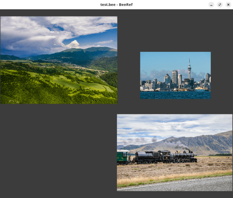 BeeRef - simple reference image viewer - LinuxLinks