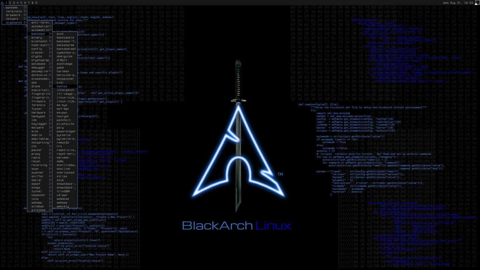 BlackArch - Arch-based penetration testing distribution - LinuxLinks BlackArch - Arch-based penetration testing distribution - LinuxLinks