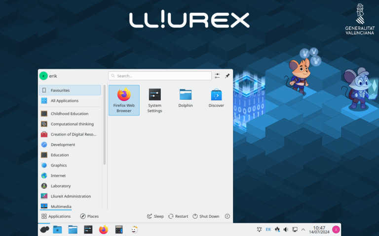 LliureX - educational-based Spanish Linux distribution - LinuxLinks