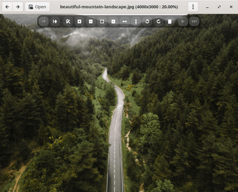 ParaPara - lightweight image viewer - LinuxLinks