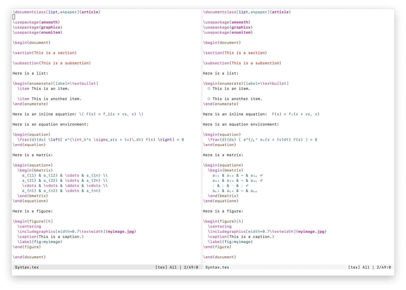 VimTeX - Vim and Neovim filetype and syntax plugin - LinuxLinks