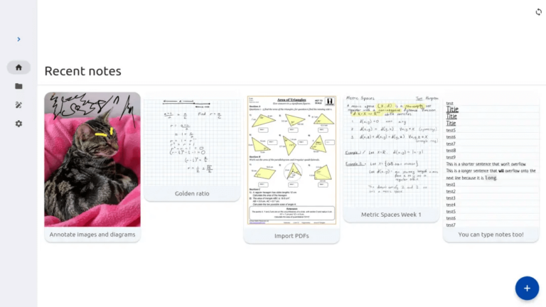 Saber - notes app built for handwriting - LinuxLinks