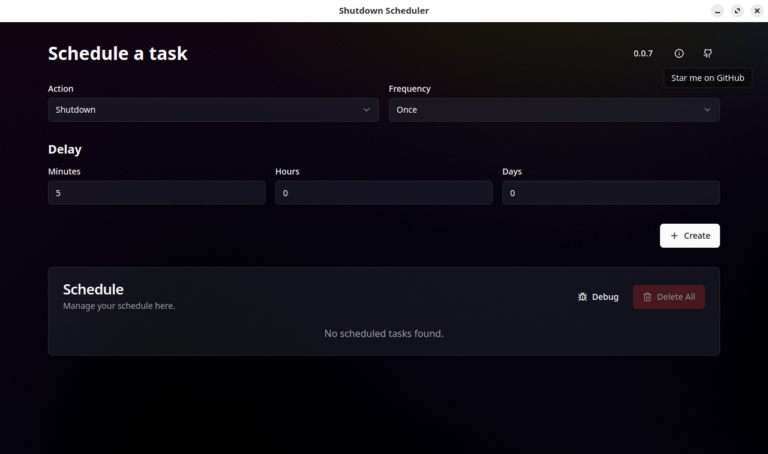 Shutdown Scheduler Schedule Shutdown And Restart Tasks Linuxlinks