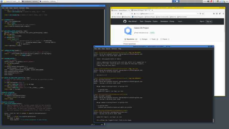 Qubes OS - security-oriented operating system - LinuxLinks