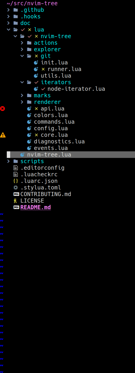 nvim-tree - file explorer for Neovim - LinuxLinks