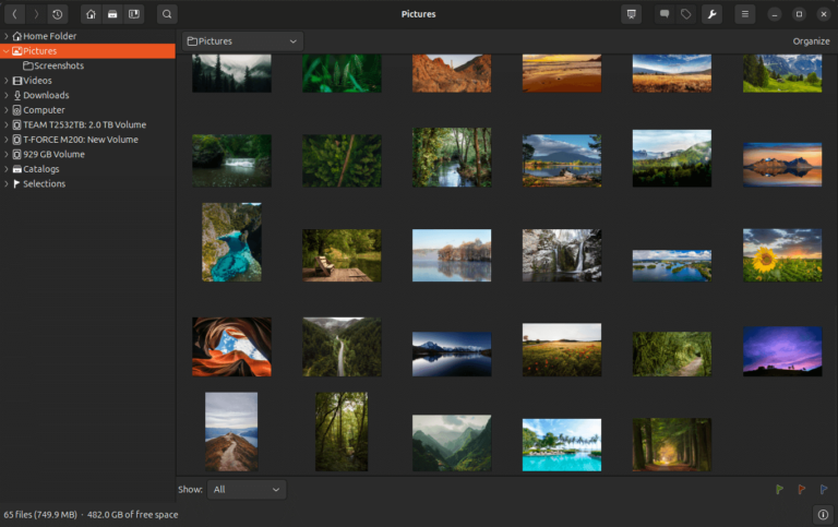 Pix - image viewer and browser - LinuxLinks