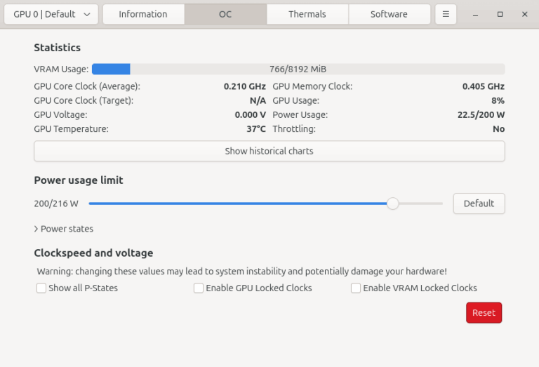 LACT configures and monitors AMD, NVIDIA and Intel GPUs - LinuxLinks