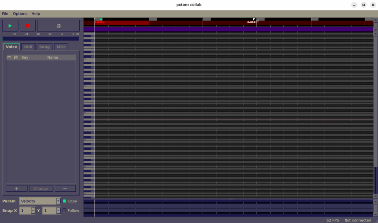 pxtone collab is a sample-based music editor - LinuxLinks