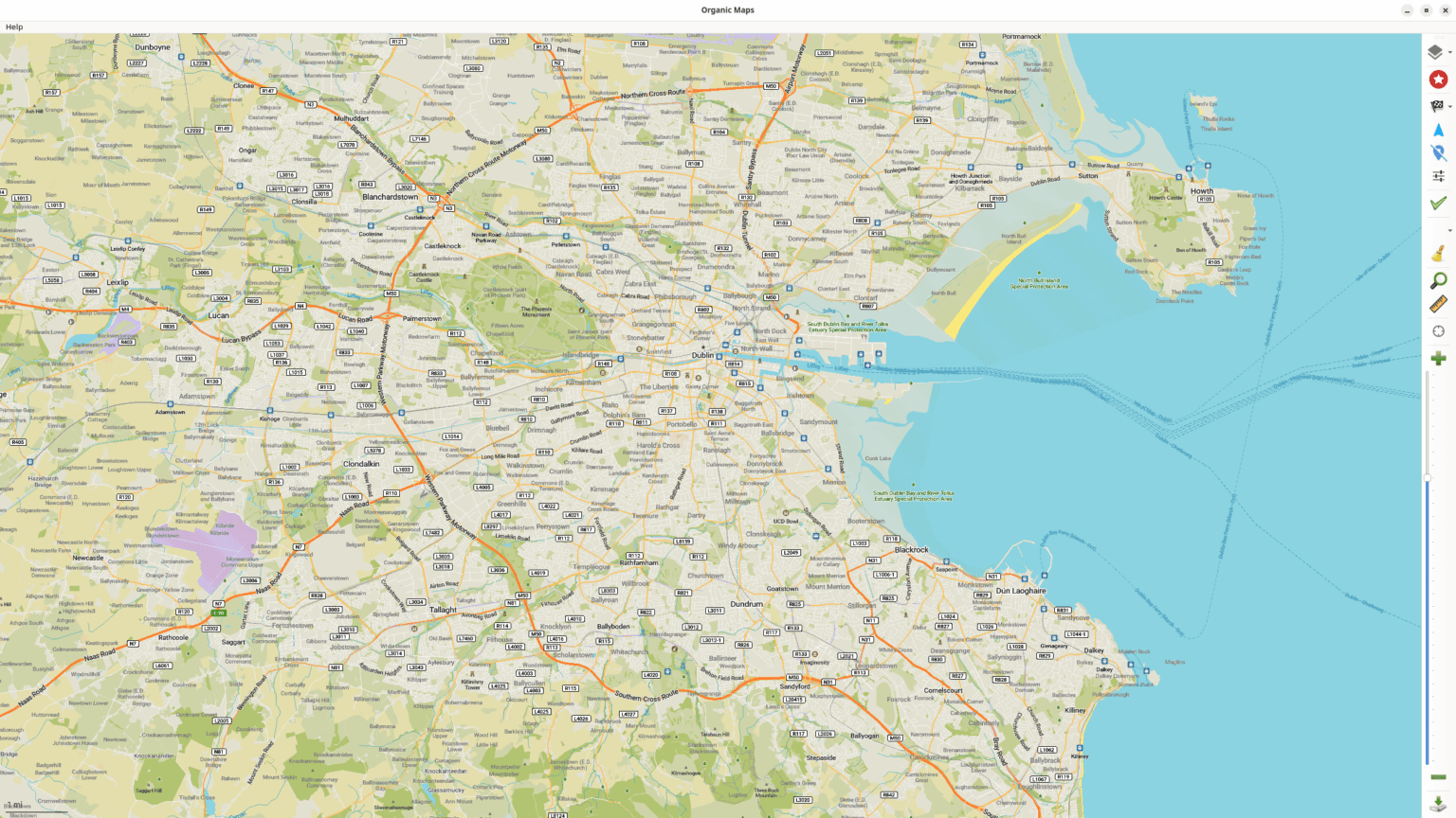 Organic Maps - offline map software - LinuxLinks