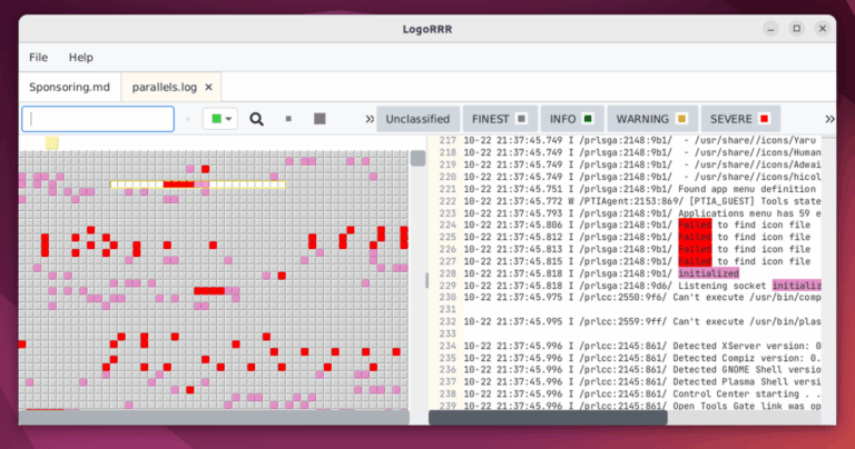 LogoRRR - cross-platform log analysis tool - LinuxLinks