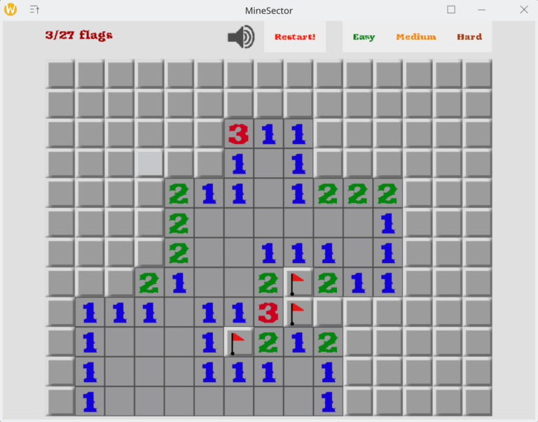 Best Free and Open Source Alternatives to Microsoft Minesweeper - LinuxLinks