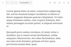 Lorem - generate placeholder text - LinuxLinks