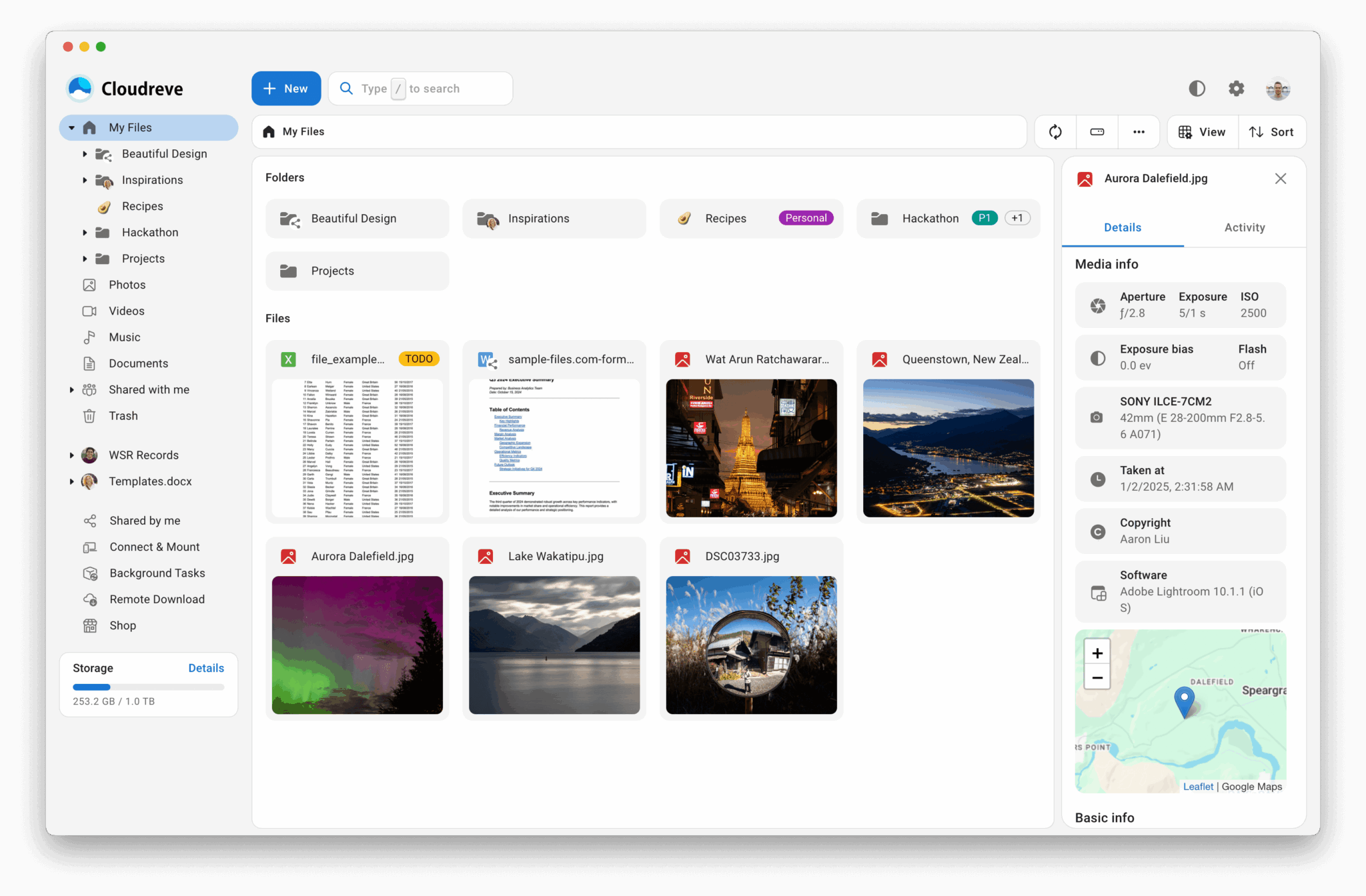 Cloudreve - self-hosted file management system with multi-cloud support - LinuxLinks
