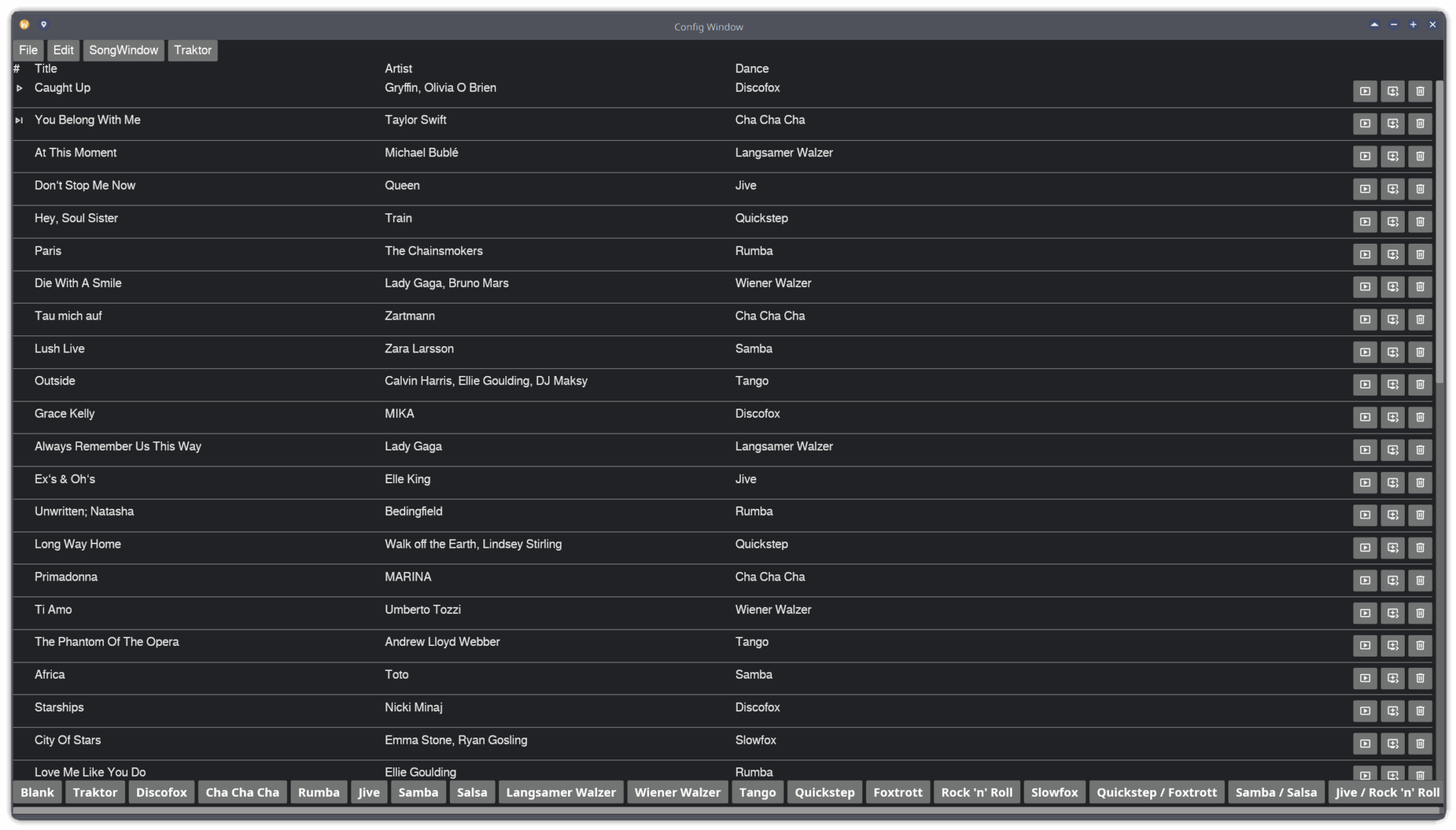 Danceinterpreter - display songs and dances at ballroom dance events ...