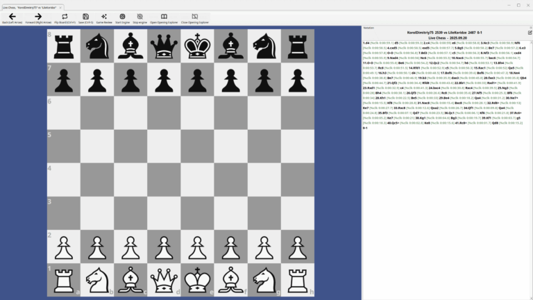 ChessMD - lightweight PGN database viewer and analysis tool - LinuxLinks
