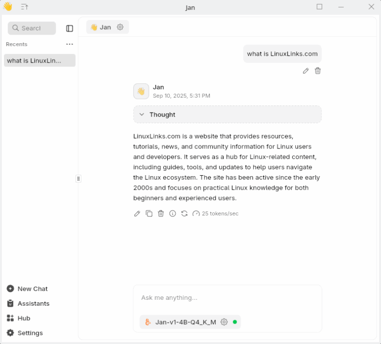 Minisforum AI X1 Pro: Jan - Chat with AI without privacy concerns ...
