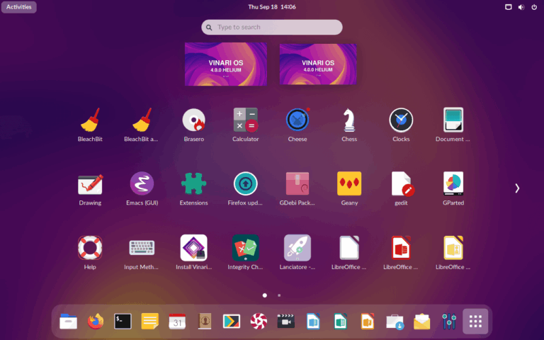 Vinari OS - Debian-based Linux distribution - LinuxLinks