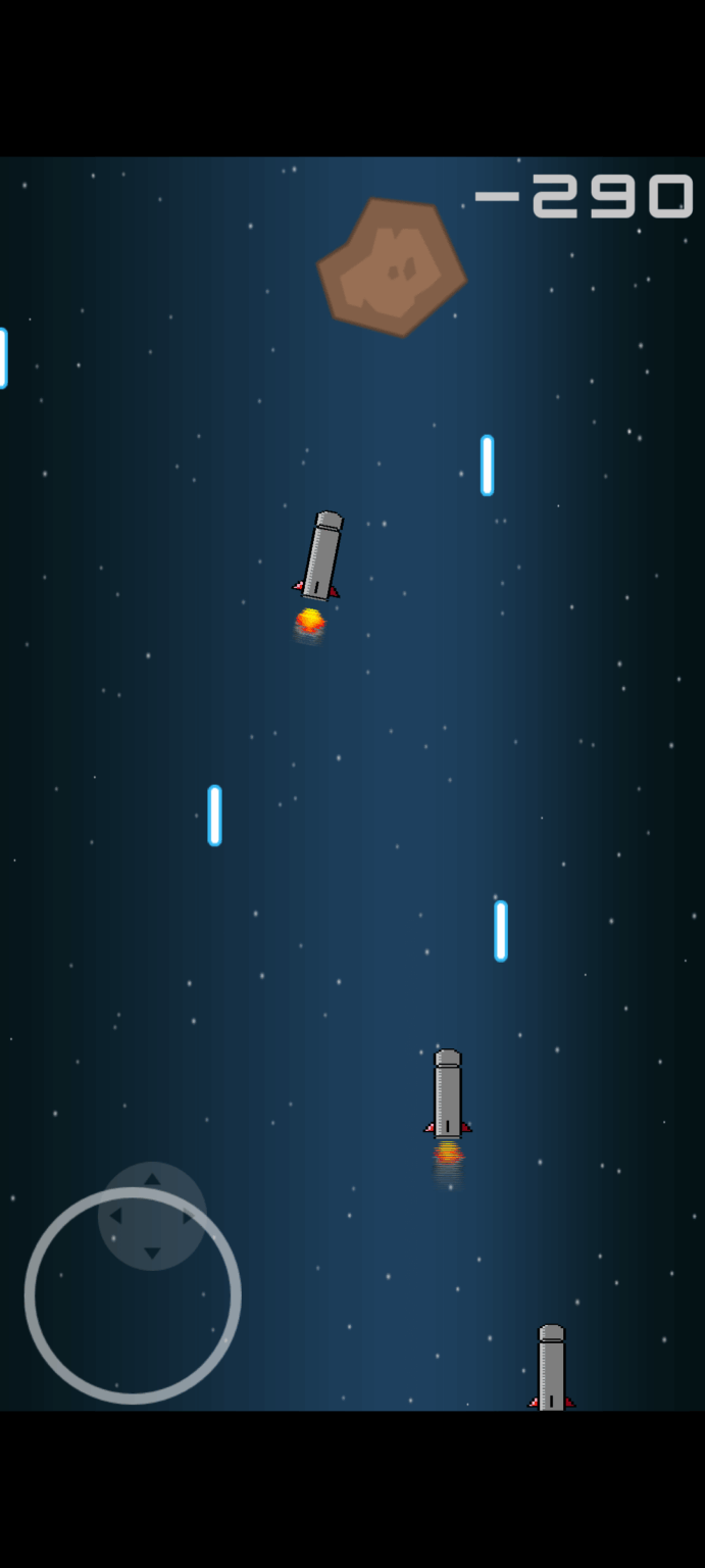 Asteroid's Revenge - endless highscore based game - LinuxLinks